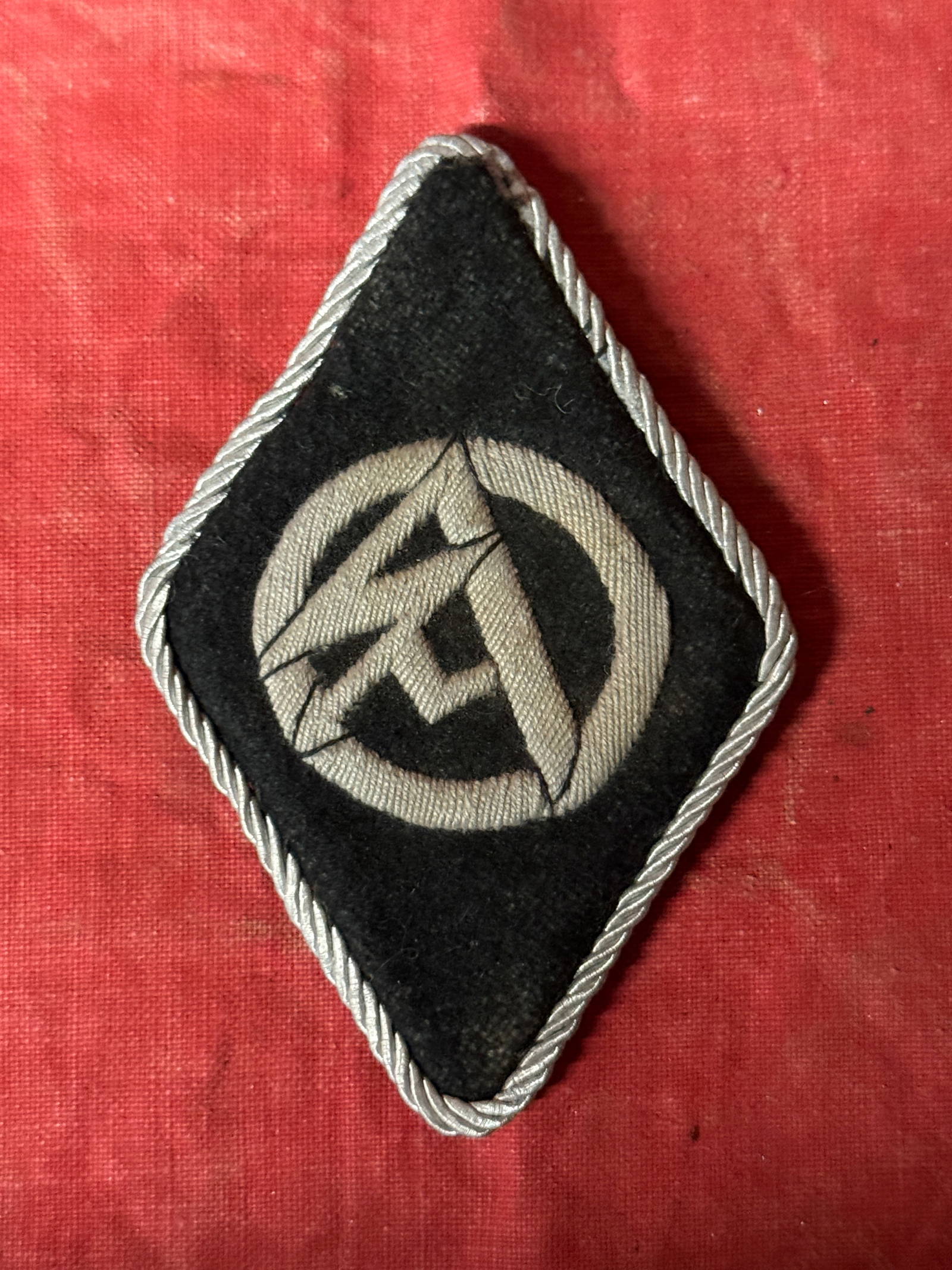 Rare Ww2 German Sa Collar Tab Auction