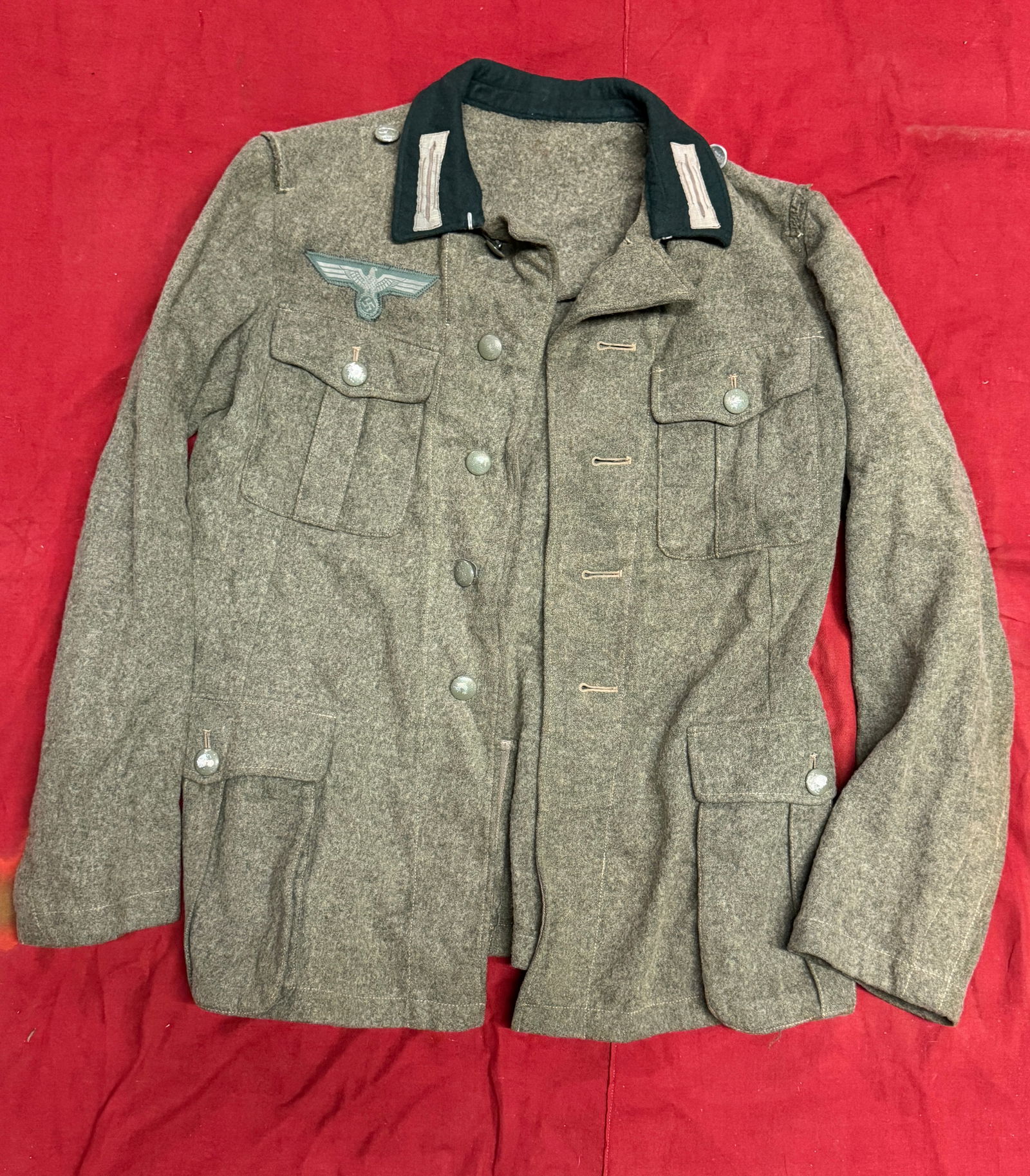 Rare Ww2 German Heer Army Officer M42 Tunic Jacket Auction