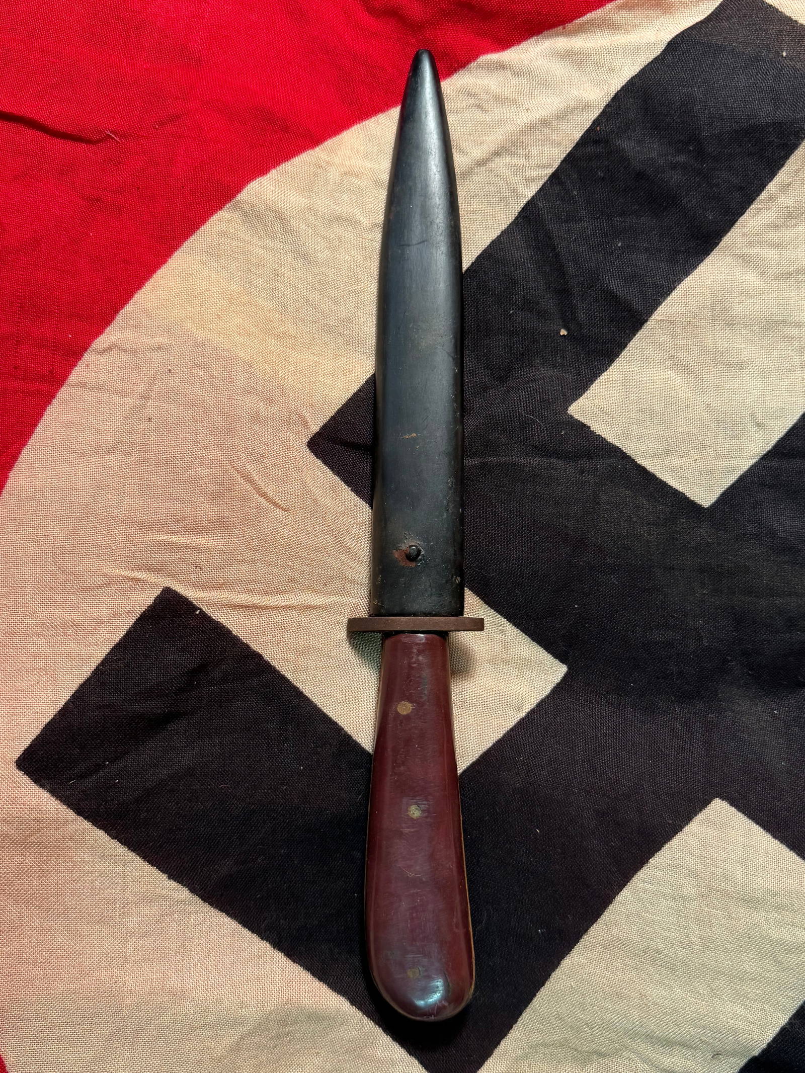 Rare Ww2 German Officer Boot Knife With Sheath Auction
