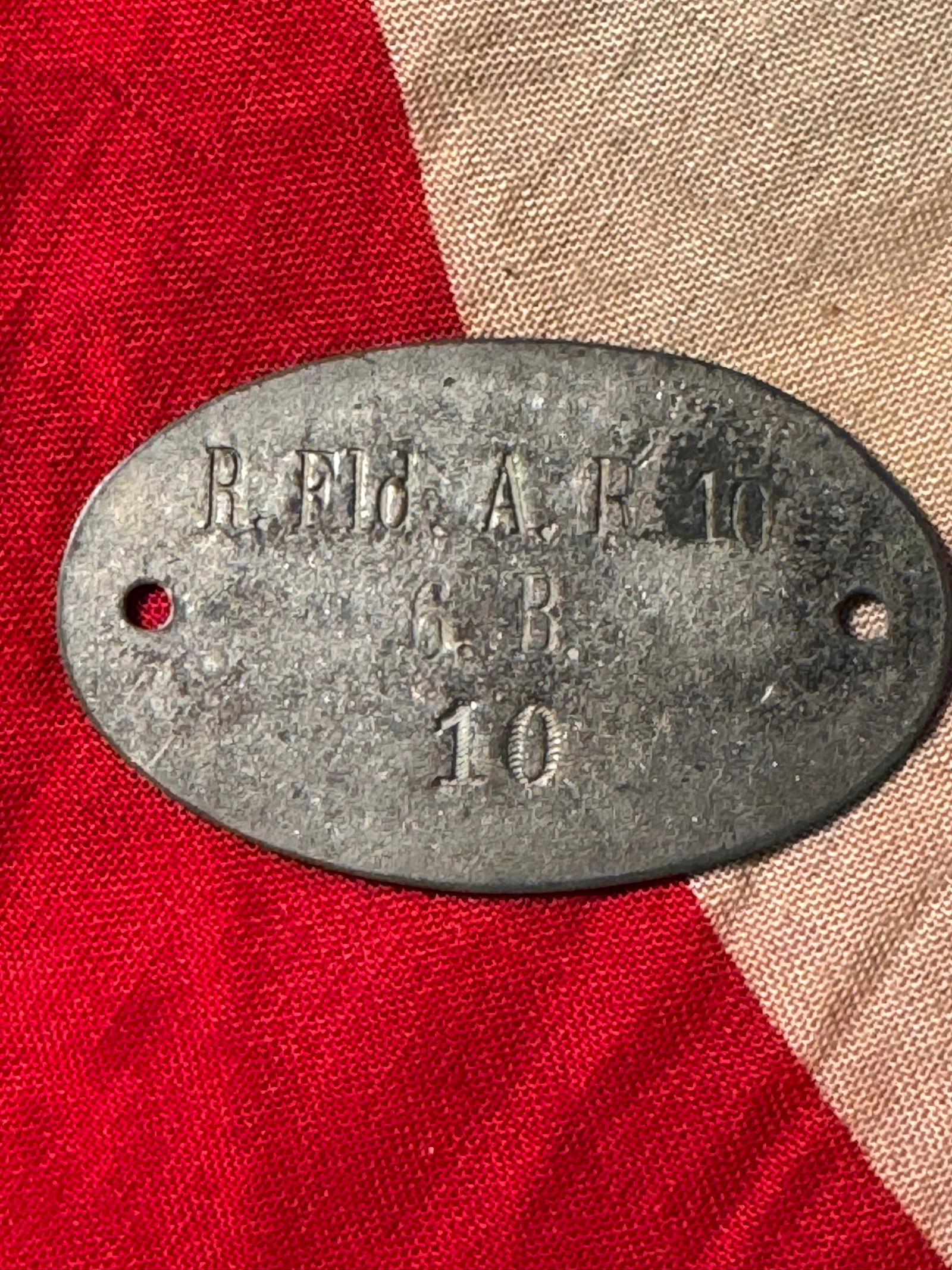 Rare Ww2 German Soldiers Disk Id Auction