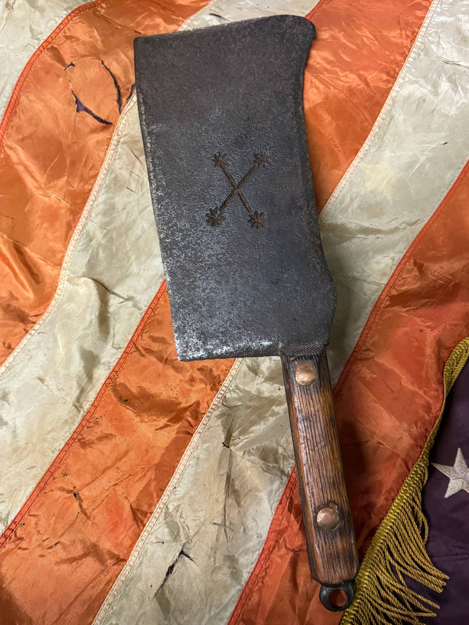 Rare Revolutionary War Blacksmith Made Meat Cleaver - Jan 09, 2024 ...