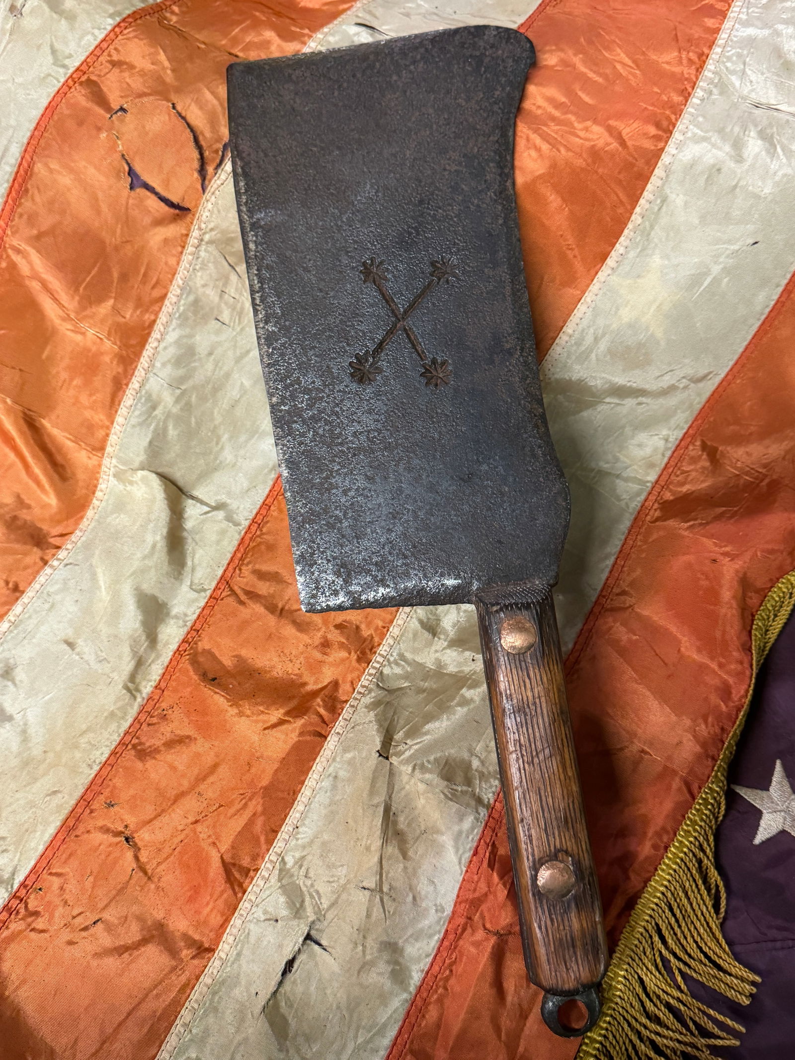 Rare Revolutionary War Blacksmith Made Meat Cleaver - Jan 09, 2024 ...