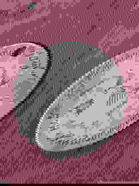 Id'd Civil War Csa Confederate Dog Tag From 5th Louisiana Auction