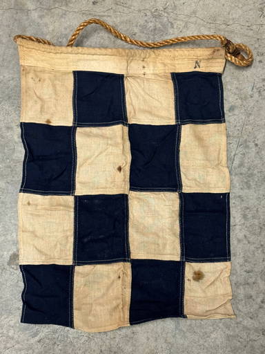 Rare Civil War Csn Battle Ship Flag