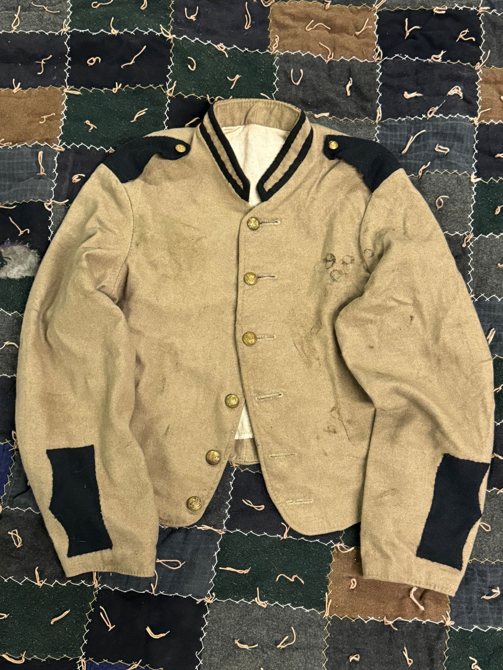 Civil War Confederate Csa Officer Shell Jacket Auction