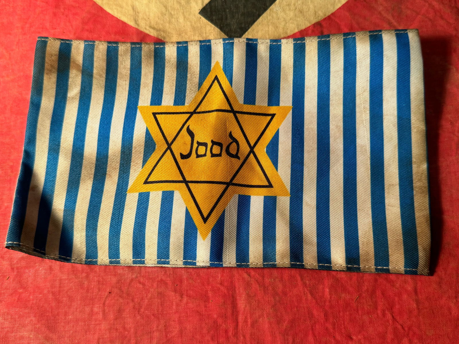 Ww2 German Concentration Camp Jood Star Of David Prisoner Armband Auction