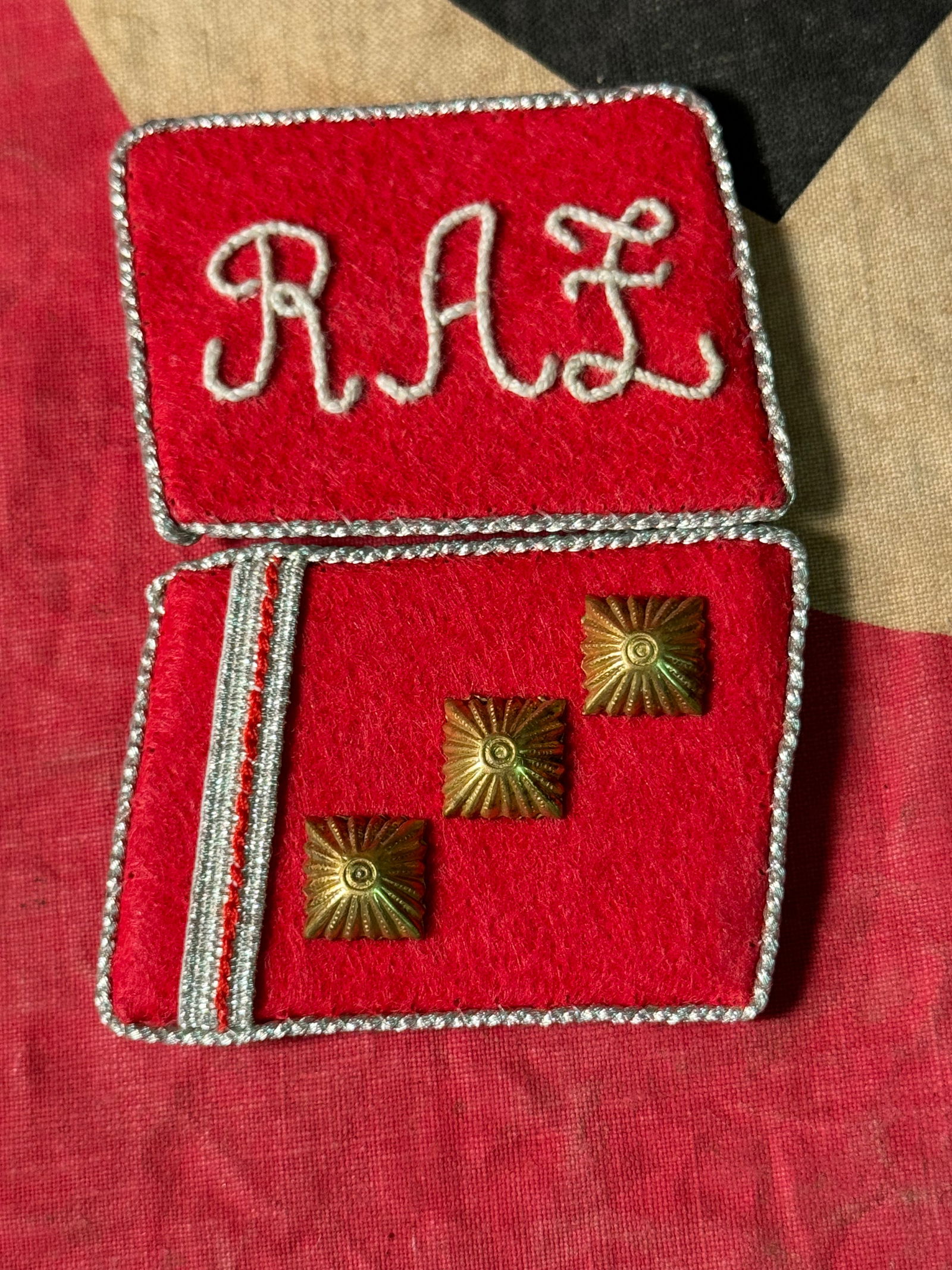 Rare Ww2 German Sa Officer's Collar Tabs With Rzm Paper Tag Auction