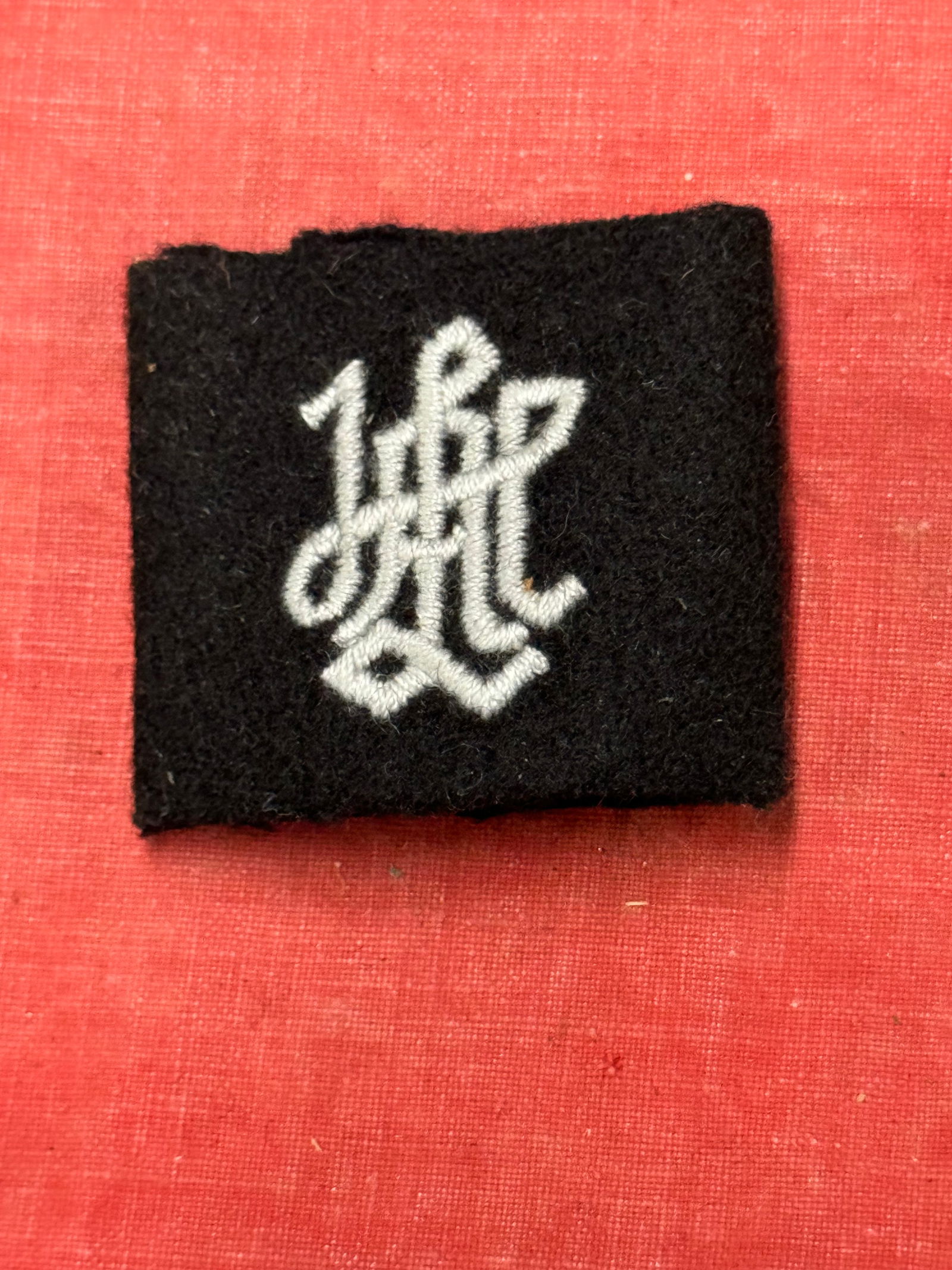 Ww2 German Waffen-ss 'lah' Slip-on Auction