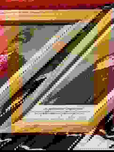 Rare Ww2 German Hermann Goring Signed Colored Photogrpah In Frame Auction