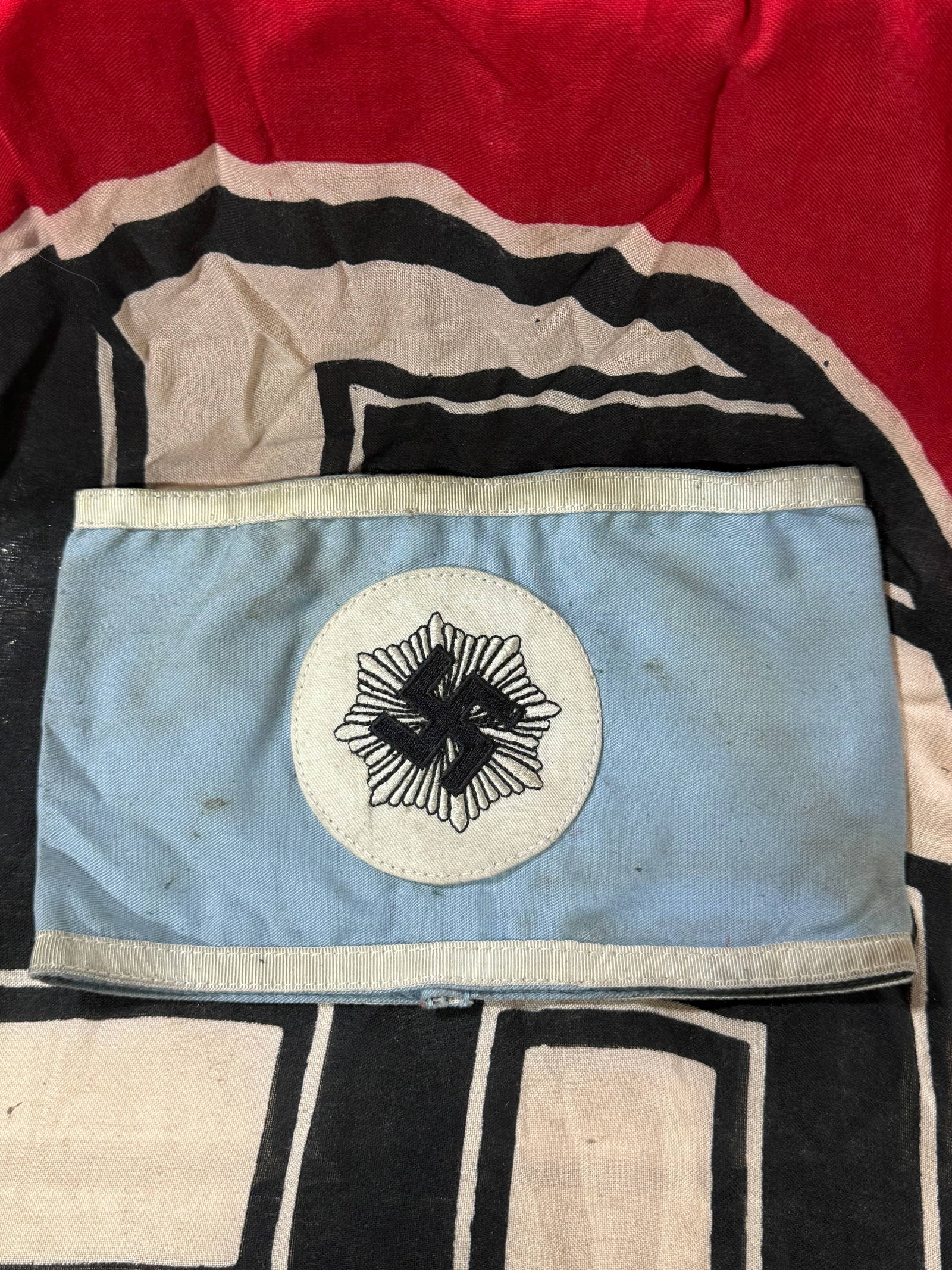 Rare Ww2 German Rlb Leader Armband Auction