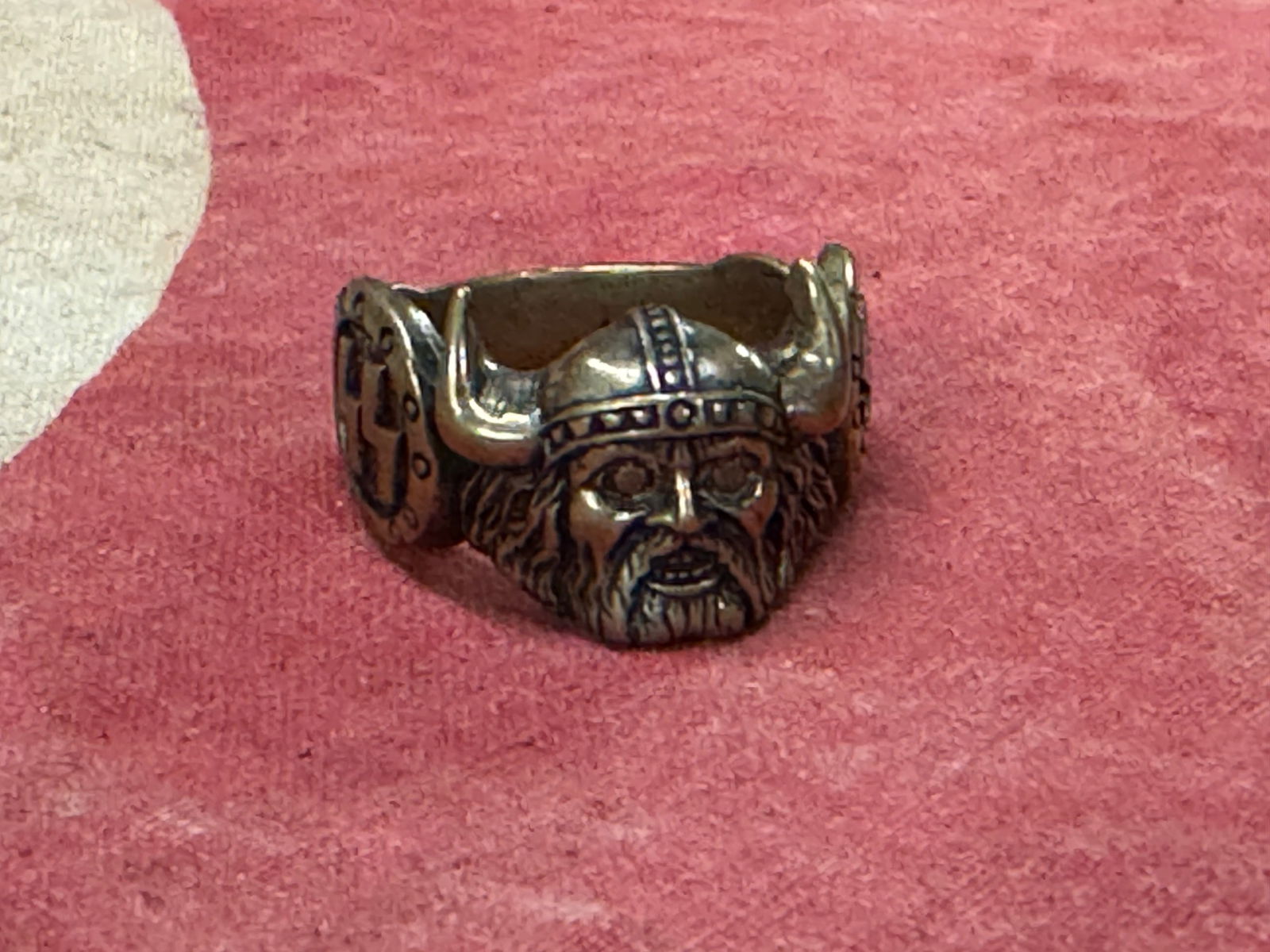 Ww2 German Panzer Viking Ss-division Ring In Bronze Auction