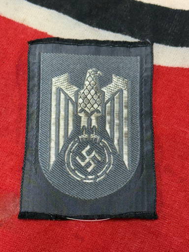 Ww2 German Red Cross Drk Sleeve Eagle Uniform Badge