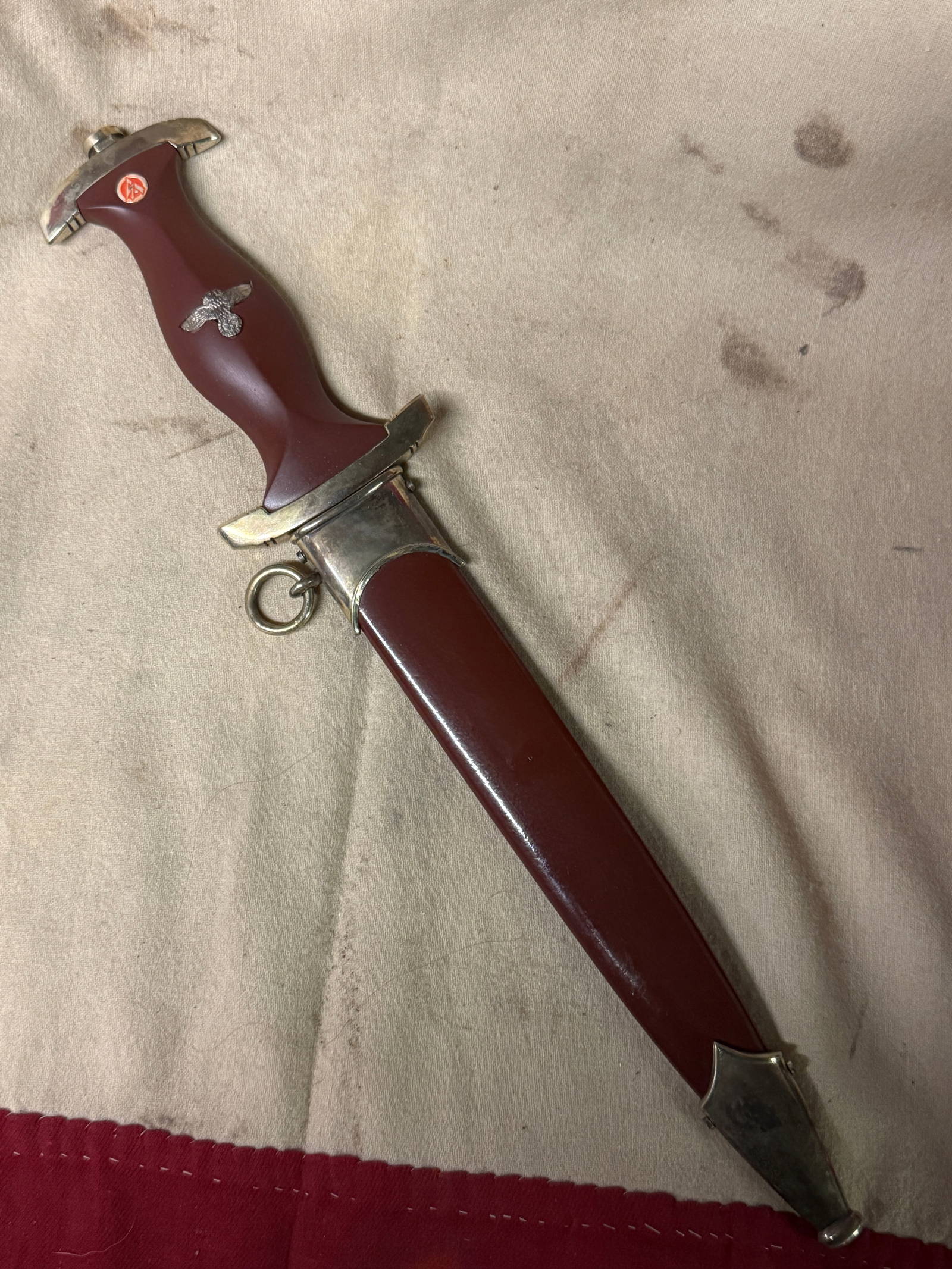 Ww2 German Sa Dagger By Boker Solingen "ulles Fur Deutschland" Auction