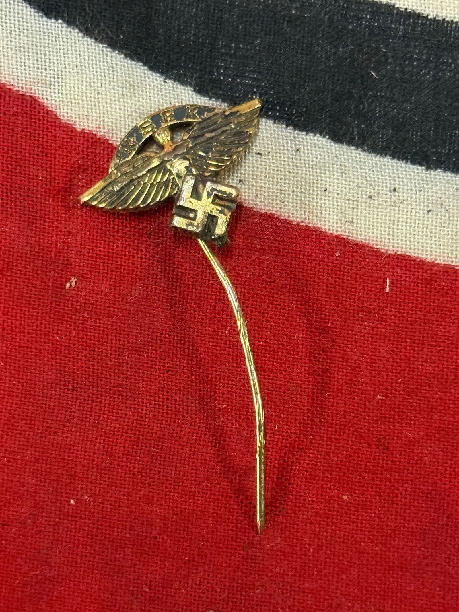 Ww2 German Nsfk Tunic Stick Pin - Jul 07, 2025 | Rare Treasures In Pa
