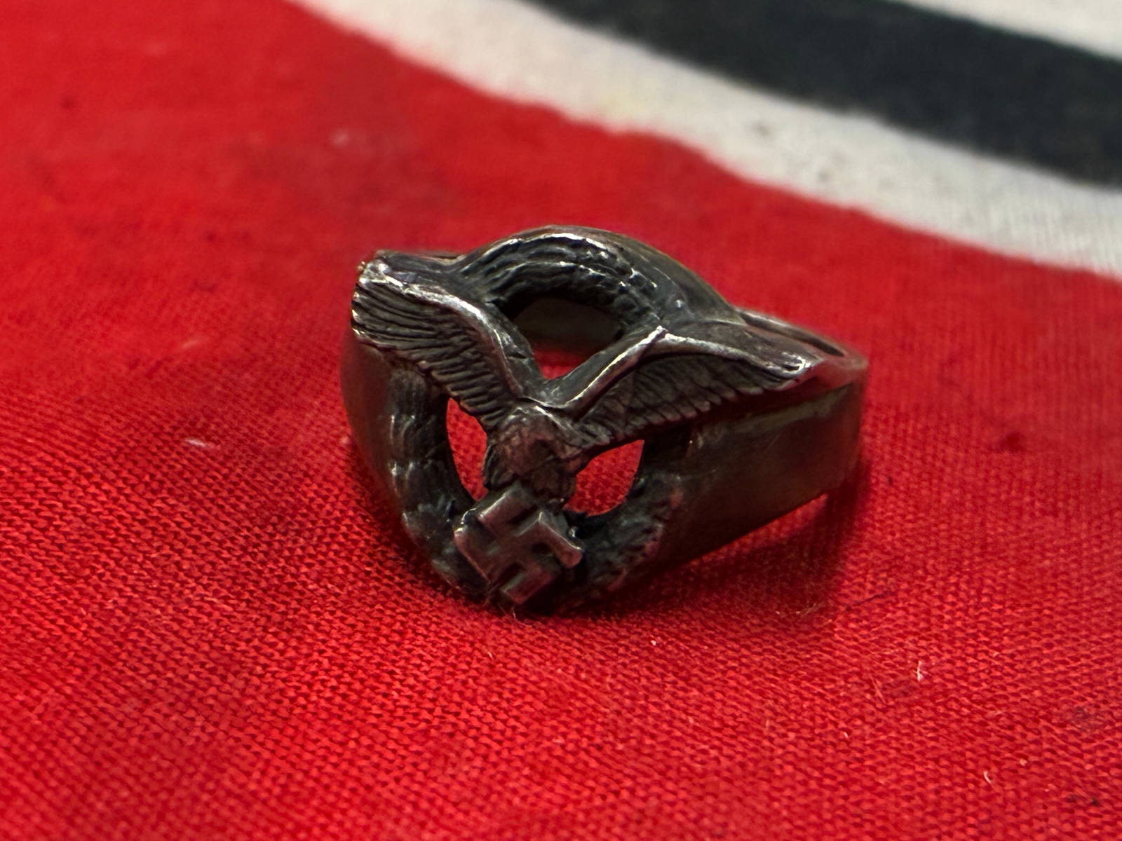 Ww2 German Pilot Worn 800 Silver Luftwaffe Ring - Aug 18, 2025 | Rare ...