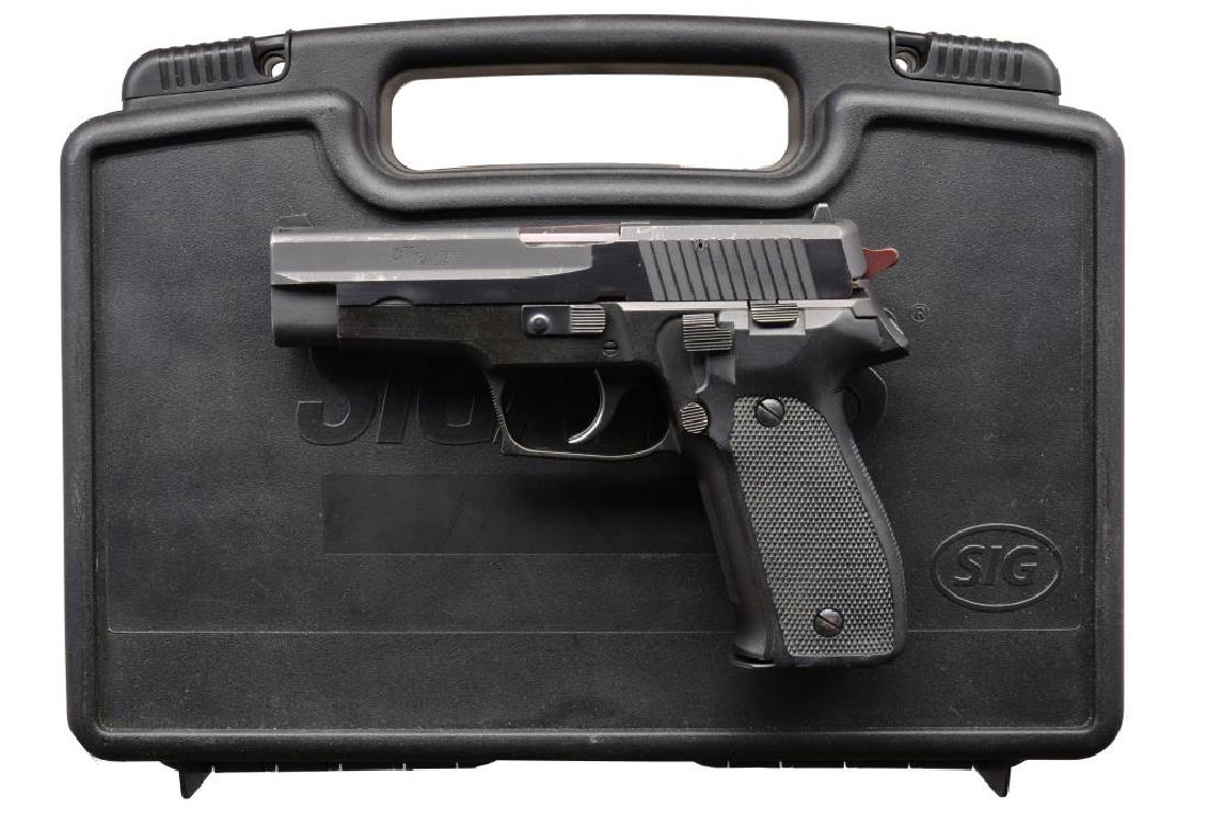 SIG SAUER XM9 TRIALS MODEL P226 SEMI AUTO PISTOL.
