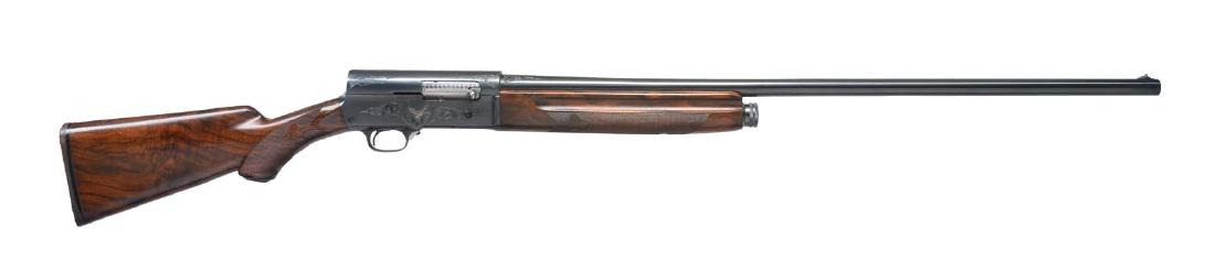 BROWNING A5 CUSTOM ENGRAVED AUTOLOADING SHOTGUN.