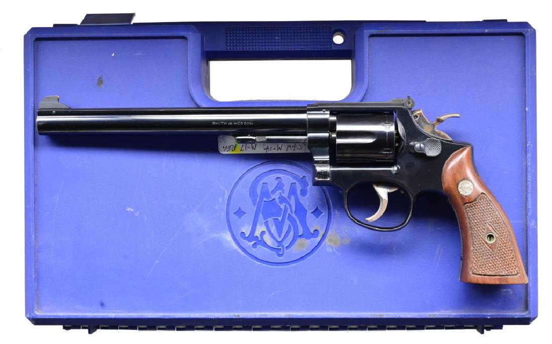 SMITH & WESSON MODEL 14 REVOLVER.
