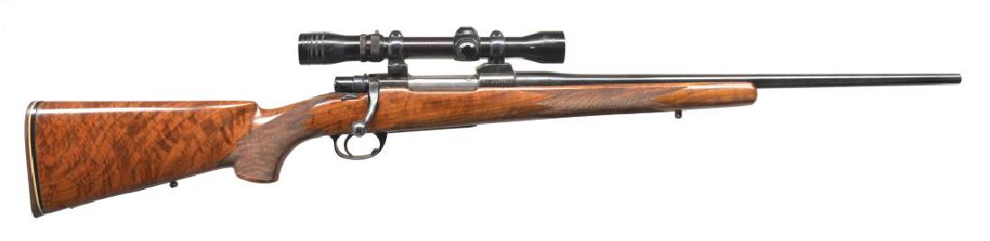 INTERARMS MARK X MAUSER BOLT ACTION RIFLE.