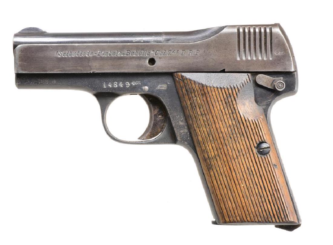 BECKER & HOLLANDER SEMI AUTO PISTOL.