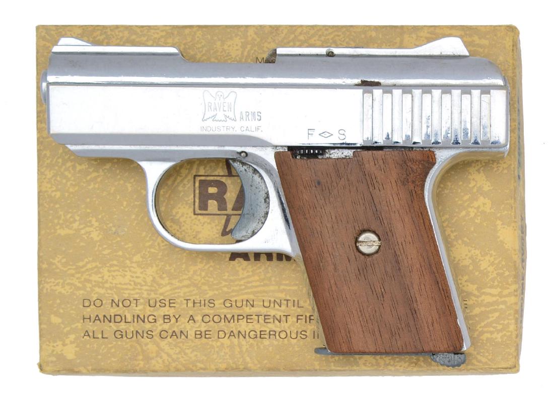 RAVEN ARMS MODEL P-25 SEMI AUTO PISTOL. - Oct 20, 2018 | Poulin ...