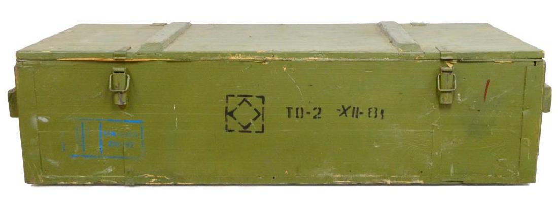 Russian Shipping Crate For Mosin Nagant Rifles.