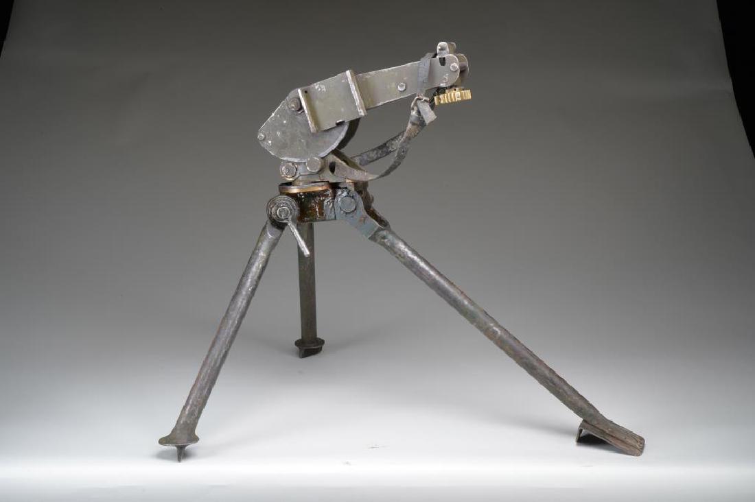 2 MACHINE GUN TRIPOD ASSEMBLIES.