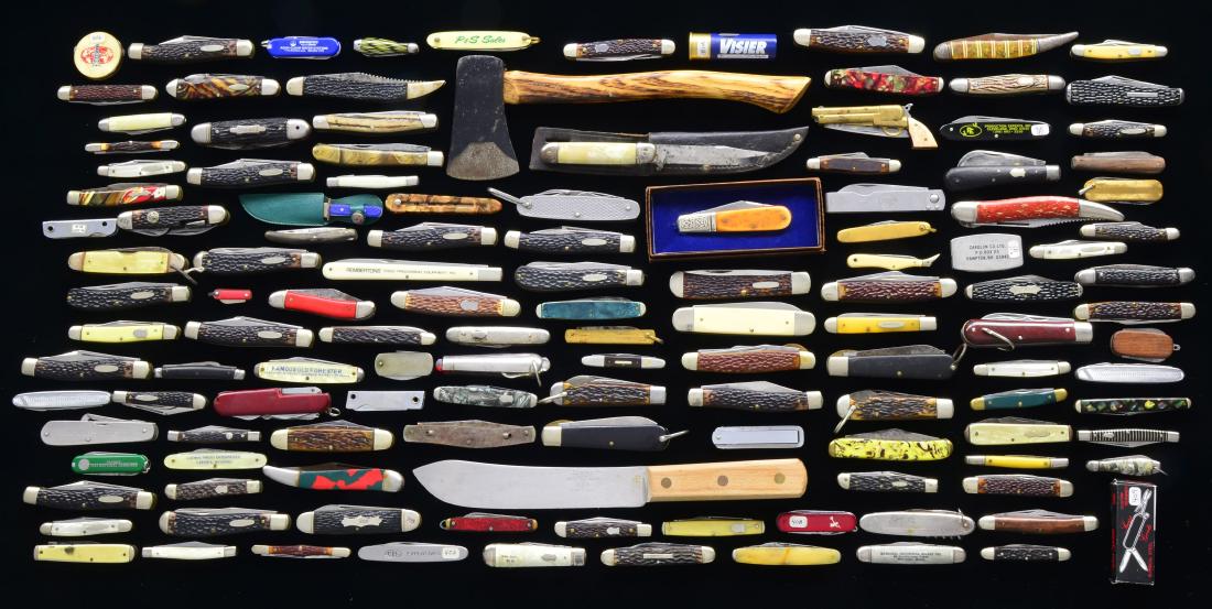 ASSORTED EDGE TOOLS.