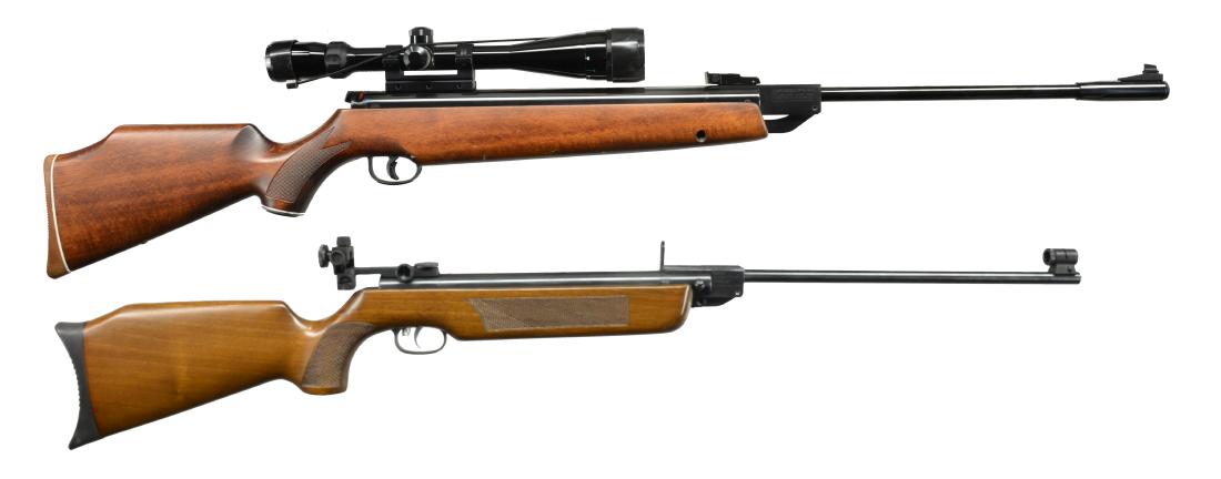 2 BEEMAN PELLET RIFLES.