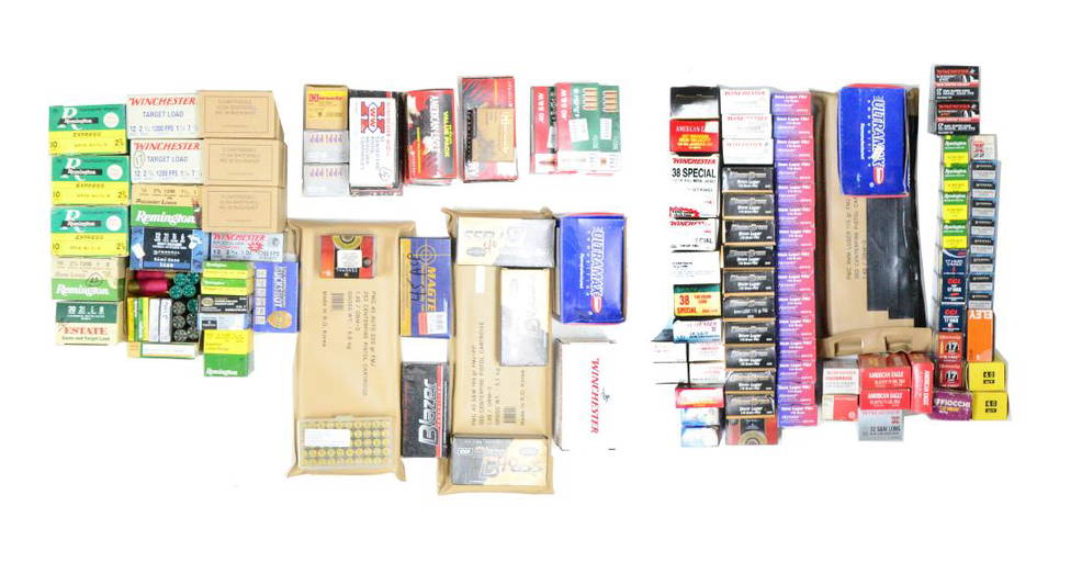 Shot Shell, Pistol & Rimfire Ammo