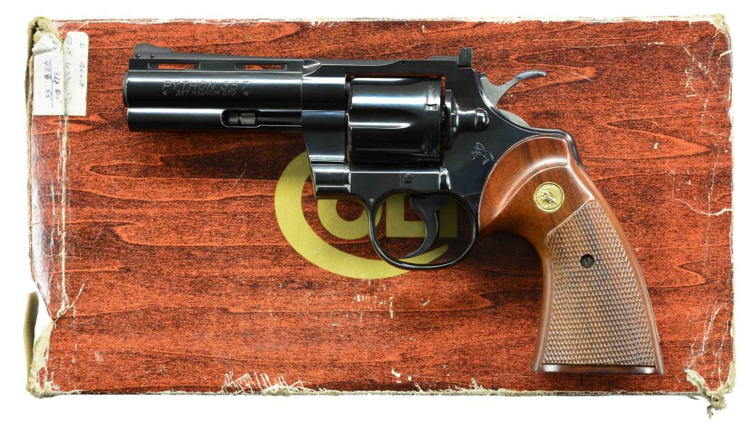 COLT PYTHON REVOLVER.