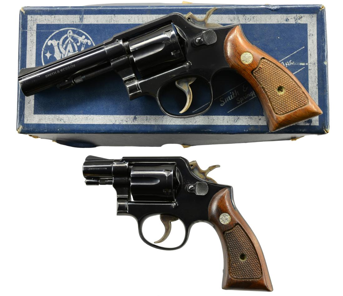2 SMITH & WESSON MODEL 10 REVOLVERS. - Mar 30, 2019 | Poulin Antiques ...