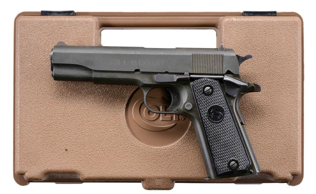 COLT MODEL M1991 A1 SERIES 80 SEMI AUTO PISTOL.