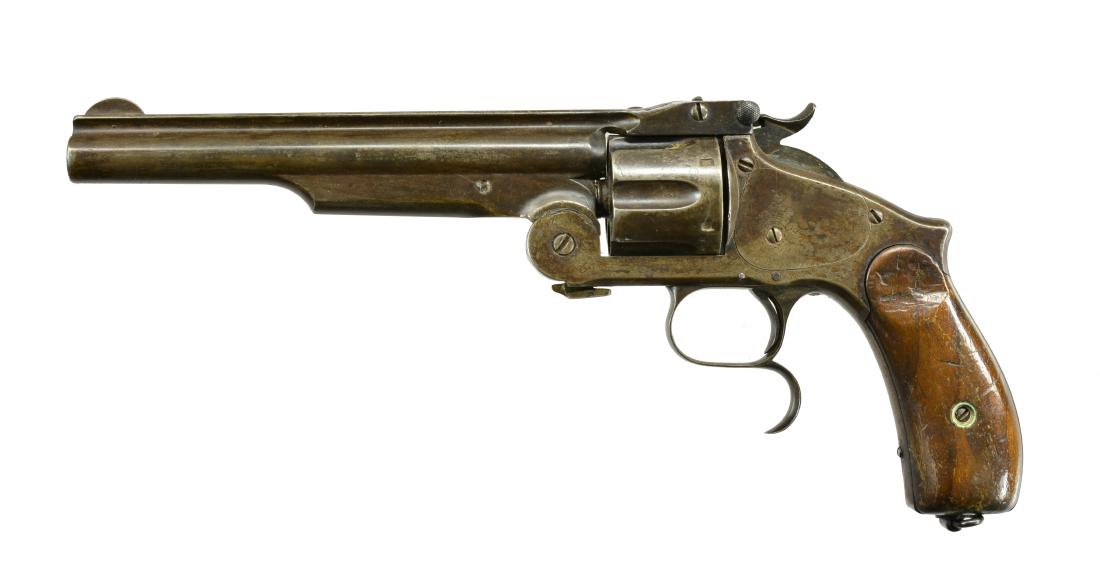 SMITH & WESSON RUSSIAN MODEL REVOLVER.