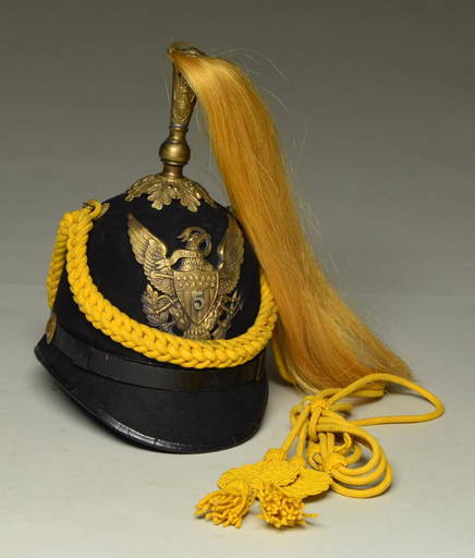 M1881 Enlisted Cavalry Plumed Helmet.