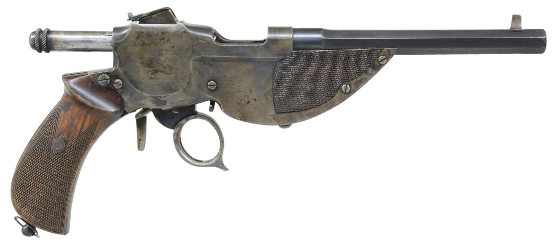 AUSTRIAN BITTNER M1893, RARE REPEATER PISTOL
