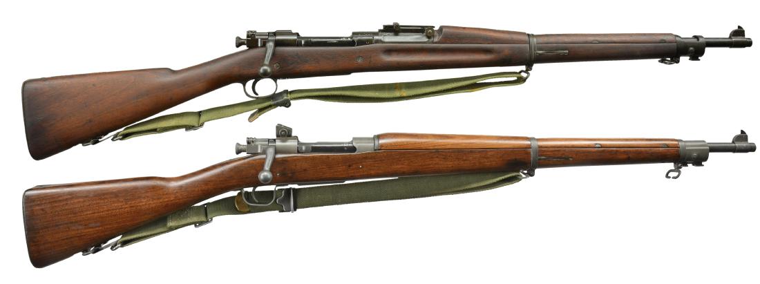 2 Us Military Bolt Action Rifles.