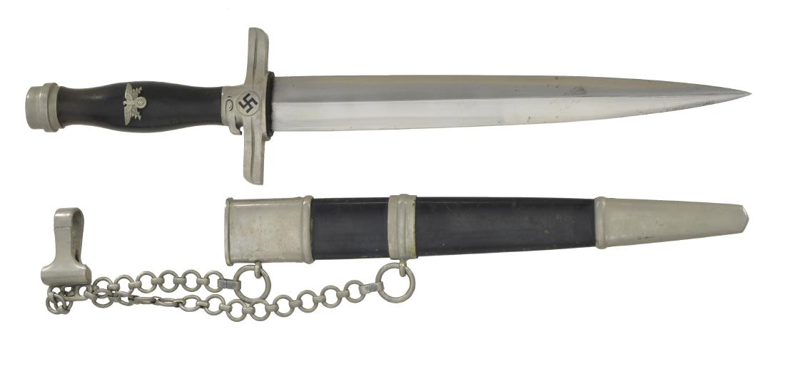 WWII GERMAN POSTAL PROTECTION LEADERS DAGGER.