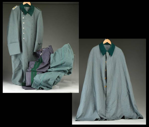Wwii German Customs Uniform Items.