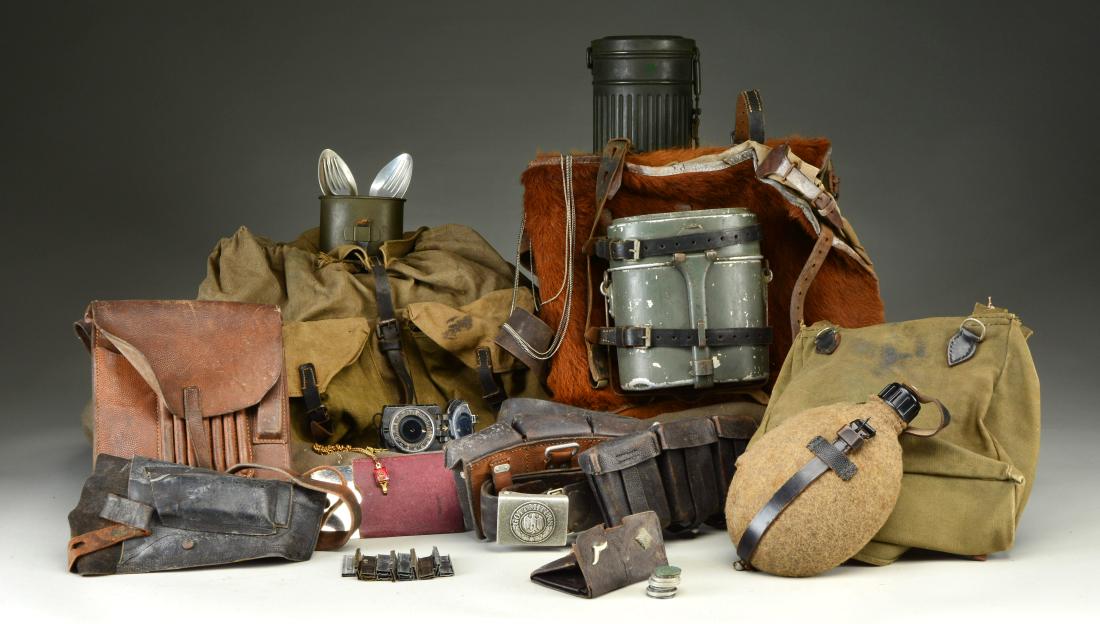 WWII GERMAN FIELD GEAR, EQUIPMENT & MORE.
