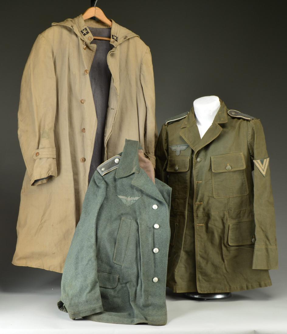 WWII STYLE AXIS UNIFORM COATS.
