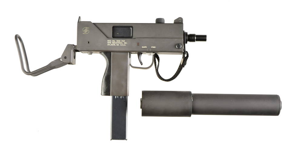 Rpb Industries Open Bolt M10 Semi Auto Pistol.