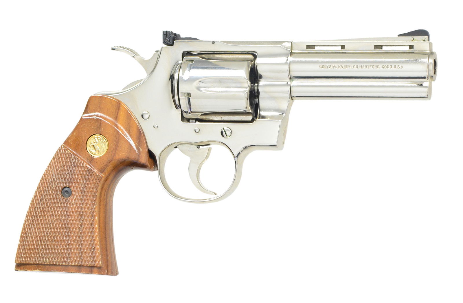 NICKEL COLT PYTHON DA REVOLVER. - Oct 19, 2019 | Poulin Antiques ...
