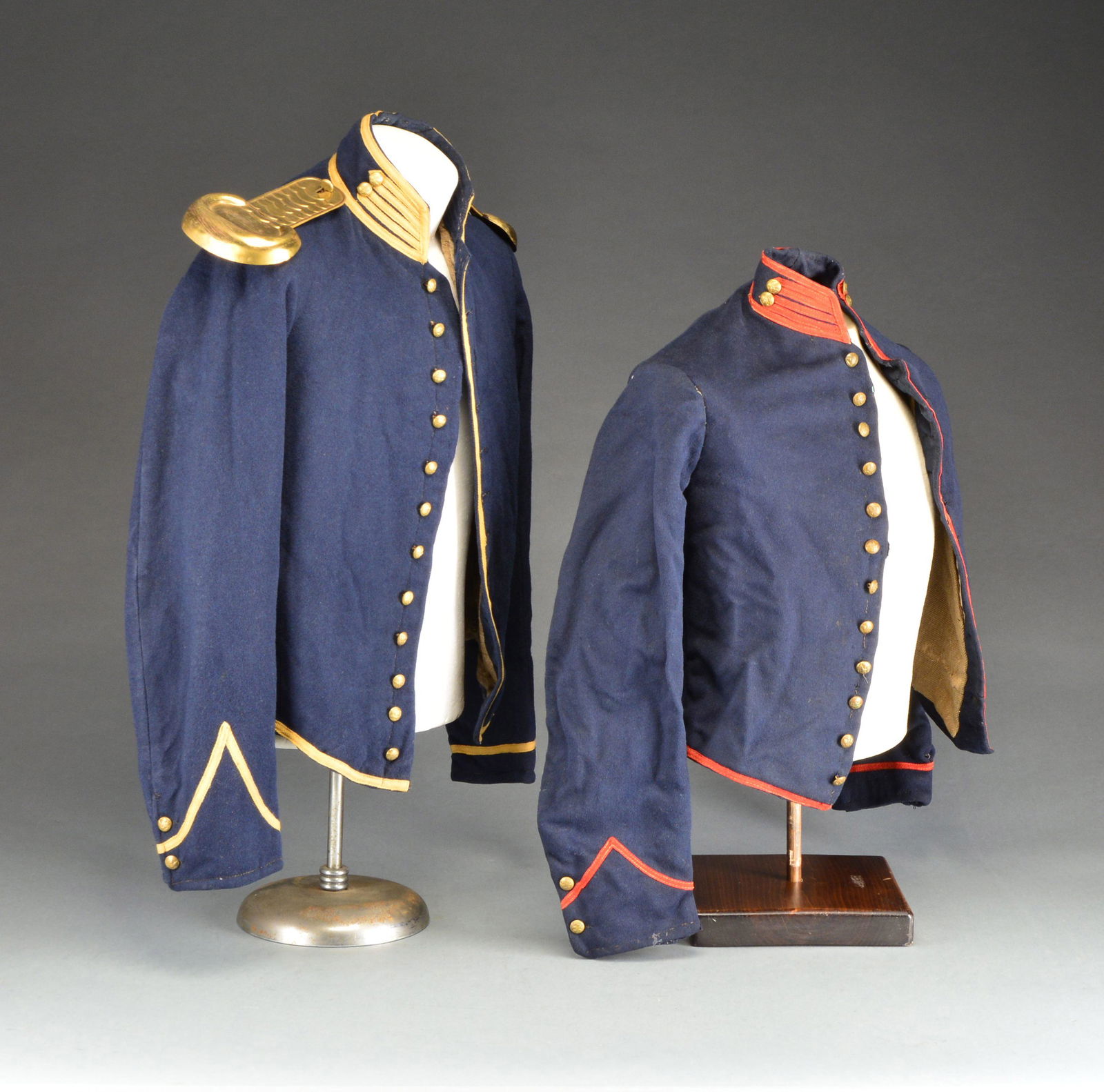PAIR OF CIVIL WAR SHELL JACKETS. - Oct 20, 2019 | Poulin Antiques ...