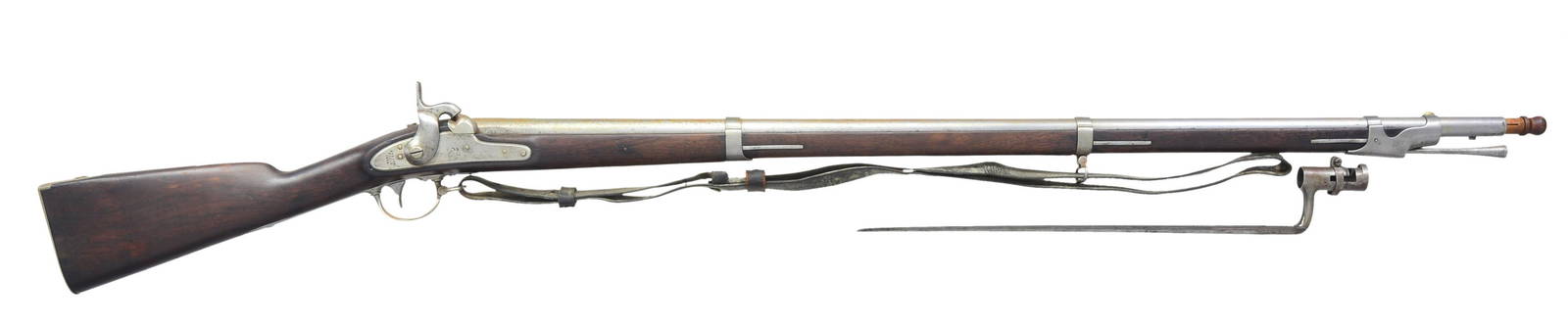 SPRINGFIELD M1842 PERCUSSION MUSKET & BAYONET. - Oct 20, 2019 | Poulin ...