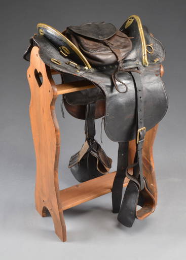 Fine Officerâ€™s Mcclellan Saddle With Crupper