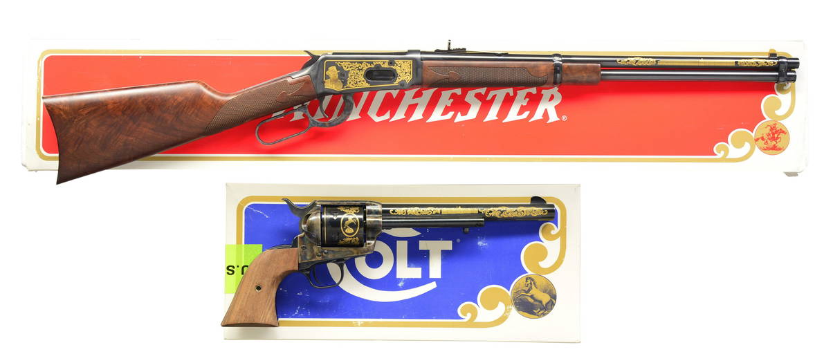 Winchester Colt Commemorative Set.