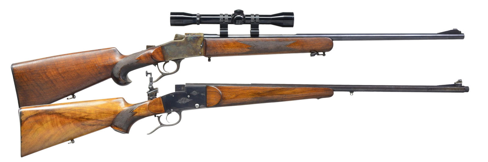 2 GERMAN FALLING BLOCK TARGET RIFLES. - Oct 21, 2019 | Poulin Antiques ...