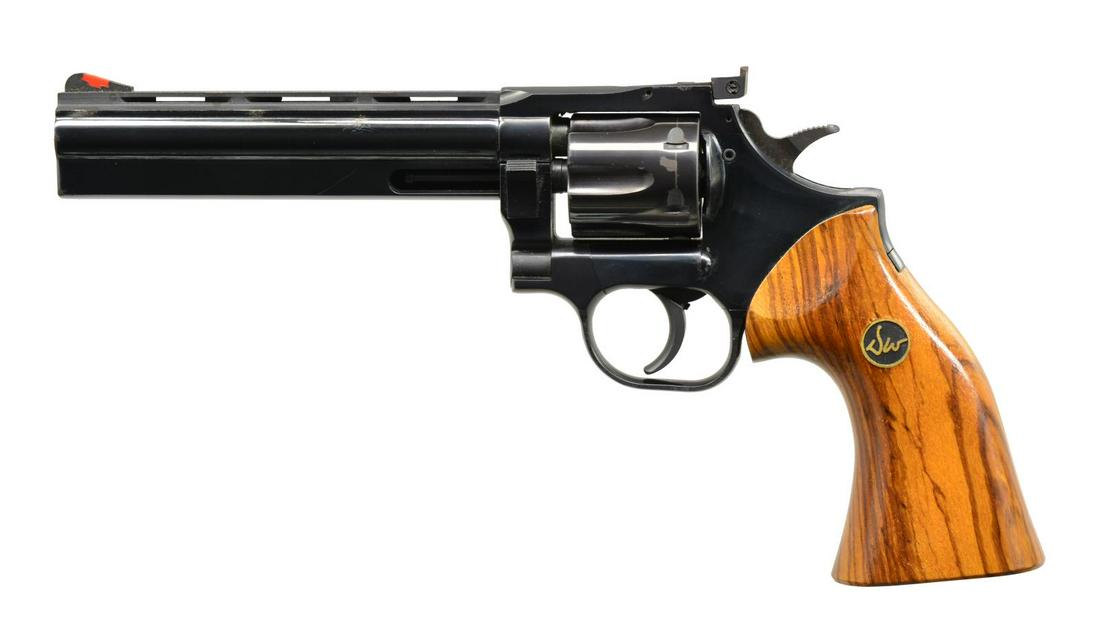 For Auction: DAN WESSON MODEL 22 TARGET DA REVOLVER. (#2235) on Jun 13 ...
