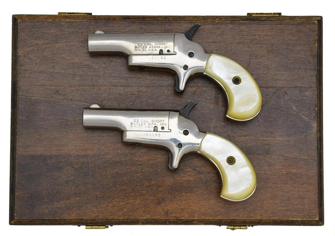 CONSECUTIVE PAIR OF BUTLER DERRINGERS. - Dec 12, 2020 | Poulin Antiques ...